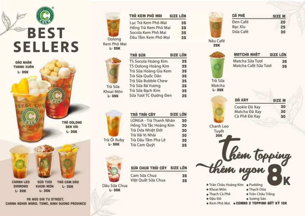 How to Design a Winning Menu for Your Bubble Tea Shop – Guangzhou ...