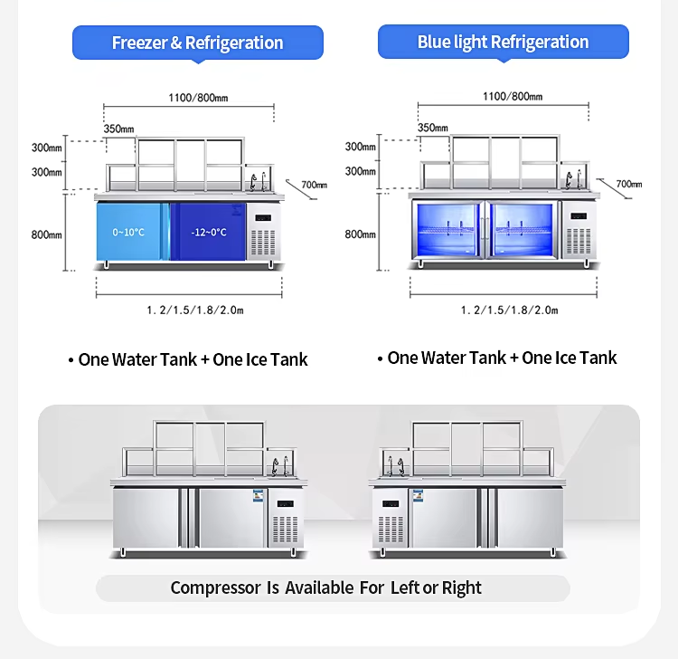 Customize Bubble Tea Bar Counter – Guangzhou Beiliton Catering ...